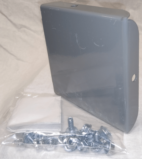 Wire Guard Systems 8e Gutter End Cap 8 X 8 Gutter End With Knockouts Buyrite Electric
