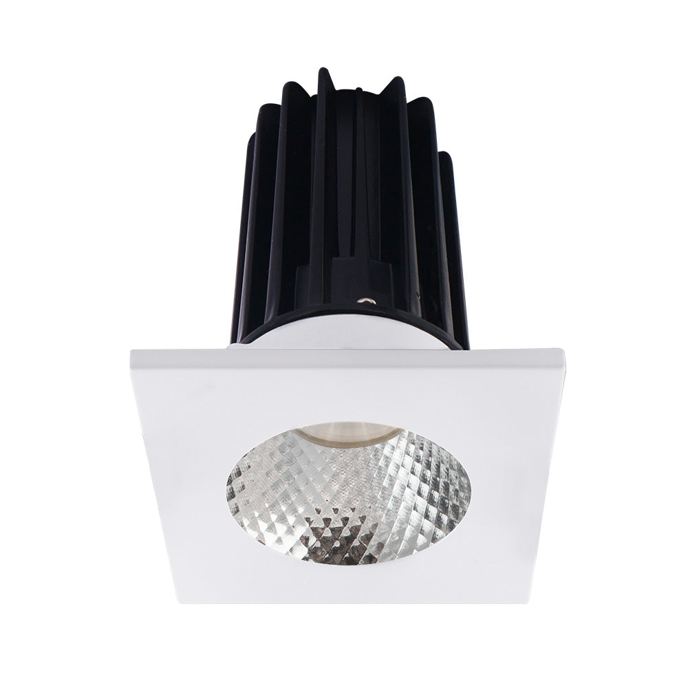 Lotus LED Lights LED-2-S15W-27K-2RRDM-2STWH 2" Square Recessed LED 15W Designer Series | BuyRite ...