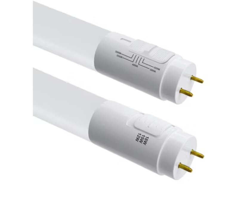 EnvisionLED LED-T8-RFD-GL-4FT-3P18-5CCT 4-ft 12-18W Dimmable Bypass T8 Tubes, 120-277V ...