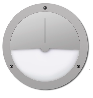 Dabmar Lighting W3800-L9-65K-GRY Cast Aluminium Wall Fixture G24 LED | BuyRite Electric