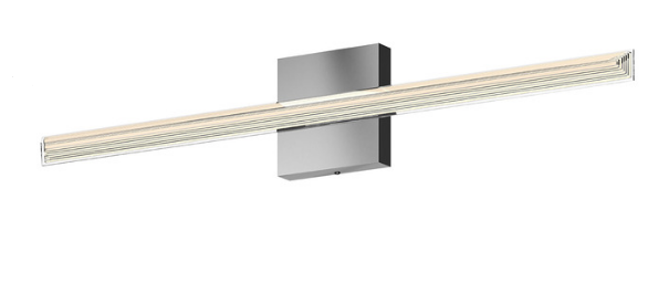 Kuzco Lighting VL27534-CH 34 inch Tall Saphir Contemporary Bathroom Vanity Sconce Light ...