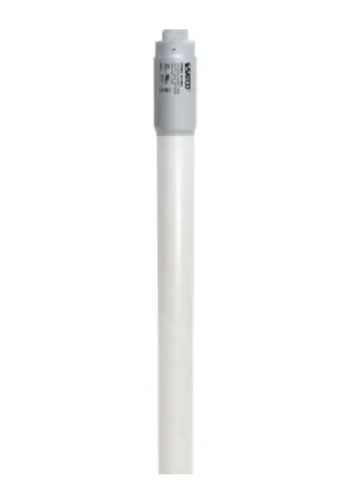 SATCO S11965 4-ft LED T8 Tube, Direct Wire, Wattage 18W, Lumens 2500 lm ...