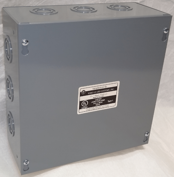 Wire Guard Systems 10104SCE Screw Cover Enclosure with Knockouts - NEMA ...