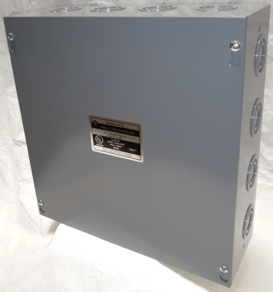 Wire Guard Systems 12124SCE Screw Cover Enclosure with Knockouts - NEMA ...