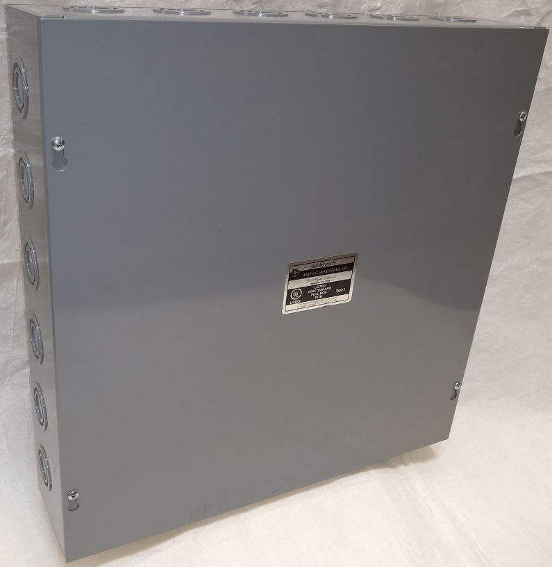 Wire Guard Systems 18184SCE Screw Cover Enclosure with Knockouts - NEMA ...