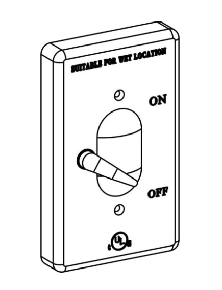 Orbit 1CA-SW20 1-Gang Aluminum Weatherproof Lever Switch Cover W/TS20 ...