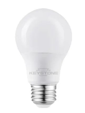 Keystone KT-LED9A19-O-840-ND /G2 LED A19 Bulb, E26, Non-Dimming ...