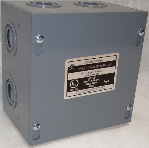 Wire Guard Systems 664SCE Screw Cover Enclosure - with Knockouts - NEMA ...