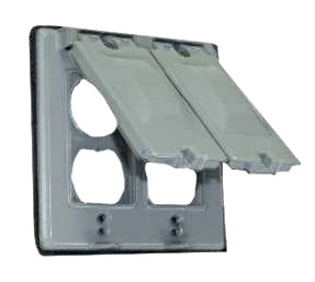 ORBIT 2C-U-W 2-G Electric Box Cover, Universal Device Opening ...