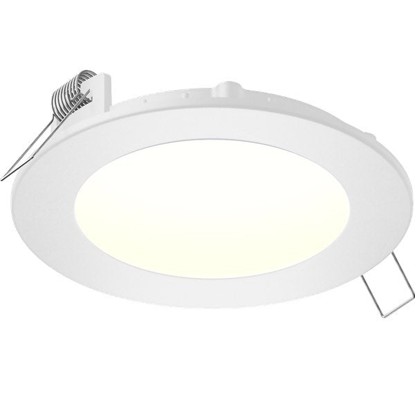 DALS Lighting SPN4-CC-3T 4" Round LED Recessed Downlight - Interchangeable Trims, Wattage 11W ...