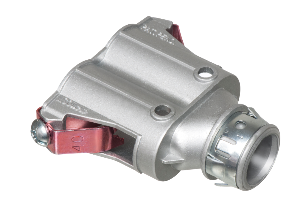 Arlington 414110ST Snap-2-It Snap-In Duplex Connector | BuyRite Electric