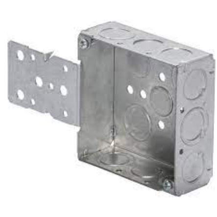 Orbit 4SB-MKO-B 4" SQUARE BOX 1-1/2" DEEP | BuyRite Electric