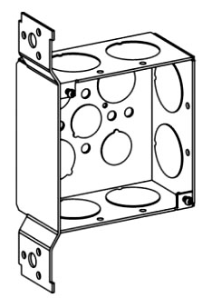 ORBIT 4SDB-100-FB 4" Square 2-1/8" Deep Electrical Box | BuyRite Electric