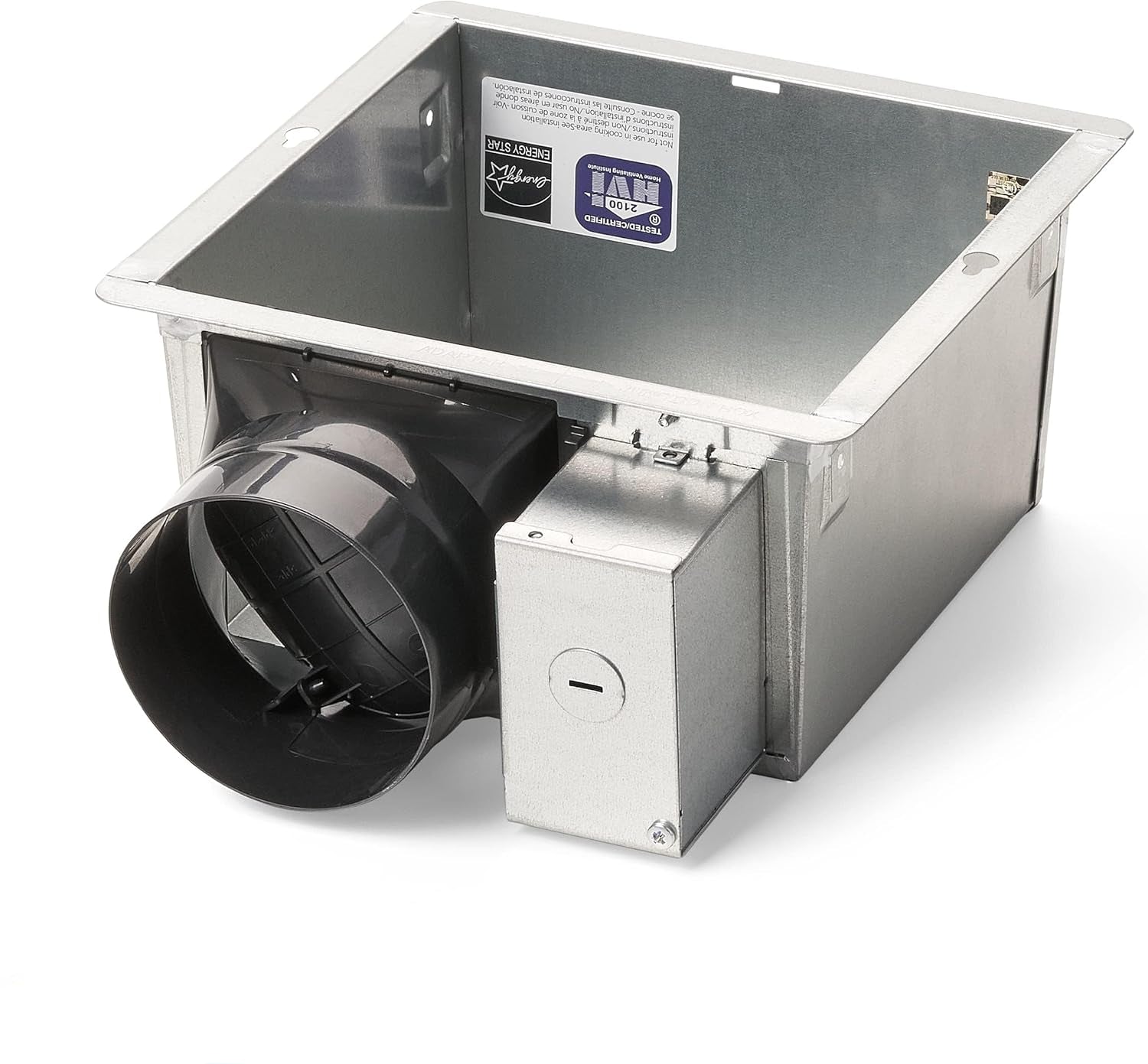 Panasonic FV-07VBA1A EcoVent® Fan Spot Ventilation Solution, 70/90 CFM ...