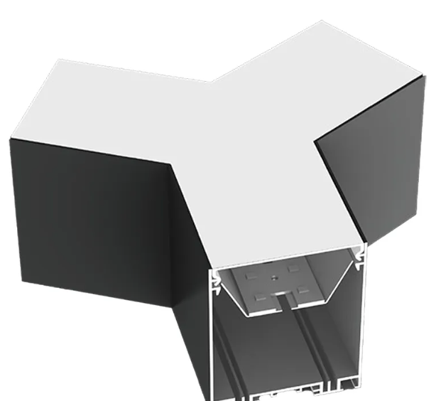 Westgate SCX-Y-MCT4-BK SCX Series Y-Shaped Corner Fixture Module, Multi ...