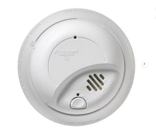 First Alert 9120B Hardwired Ionization Smoke Alarm with Battery Backup ...