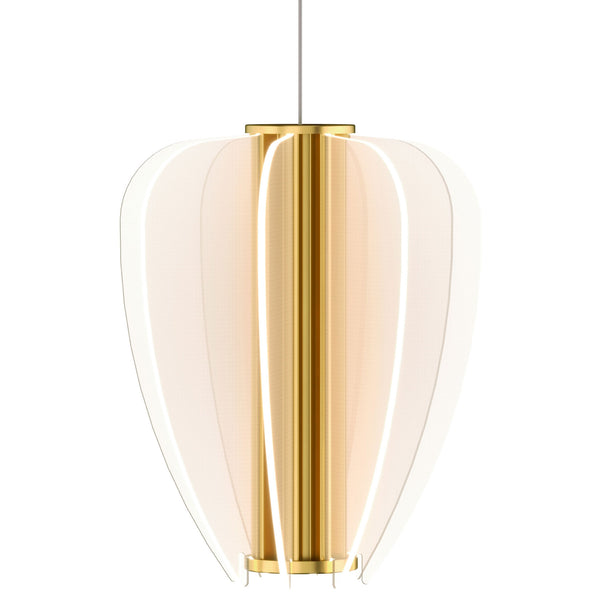 Visual Comfort Modern Collection 700MPNYRBR-LED930 Mini Linger Pendant ...