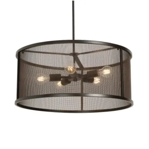 AFX Lighting AUNP24MBBZ LED Austin Pendant Light, 5-Light, E26, 120V ...
