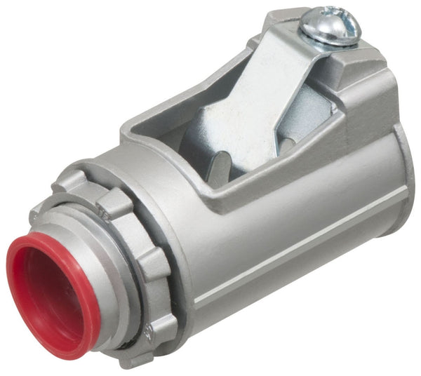 Arlington 5010A 1/2" SNAP-2-IT Connector W/Locknut And Insulated Throat ...