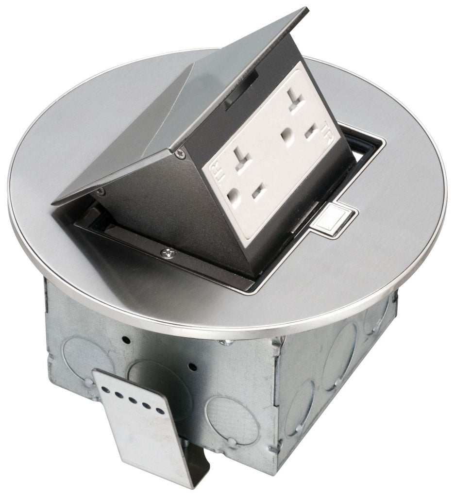Arlington FLBT4465SS Trapdoor Countertop Box | BuyRite Electric
