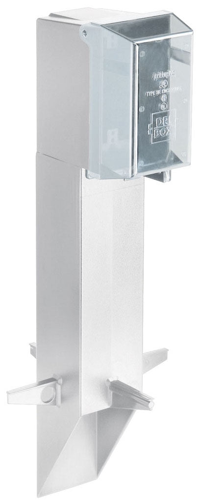 Arlington GPD19W Gard-N-Post 19.5" Low Profile Enclosure with Built-In ...