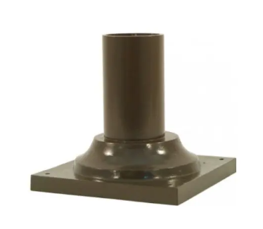 Dabmar Lighting BS250-BZ 3" Surface Mounted Base Round Post | BuyRite ...