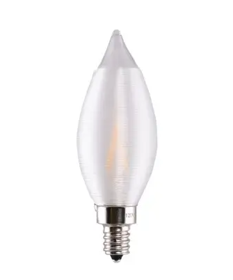 SATCO S11301 LED CA11 Bulb, Dimmable, E12, Wattage 2W, Lumens 150 lm ...