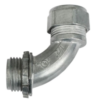 ORBIT CC90-50 1/2" Die Cast Uninsulated Long 90 Degree Compression EMT ...