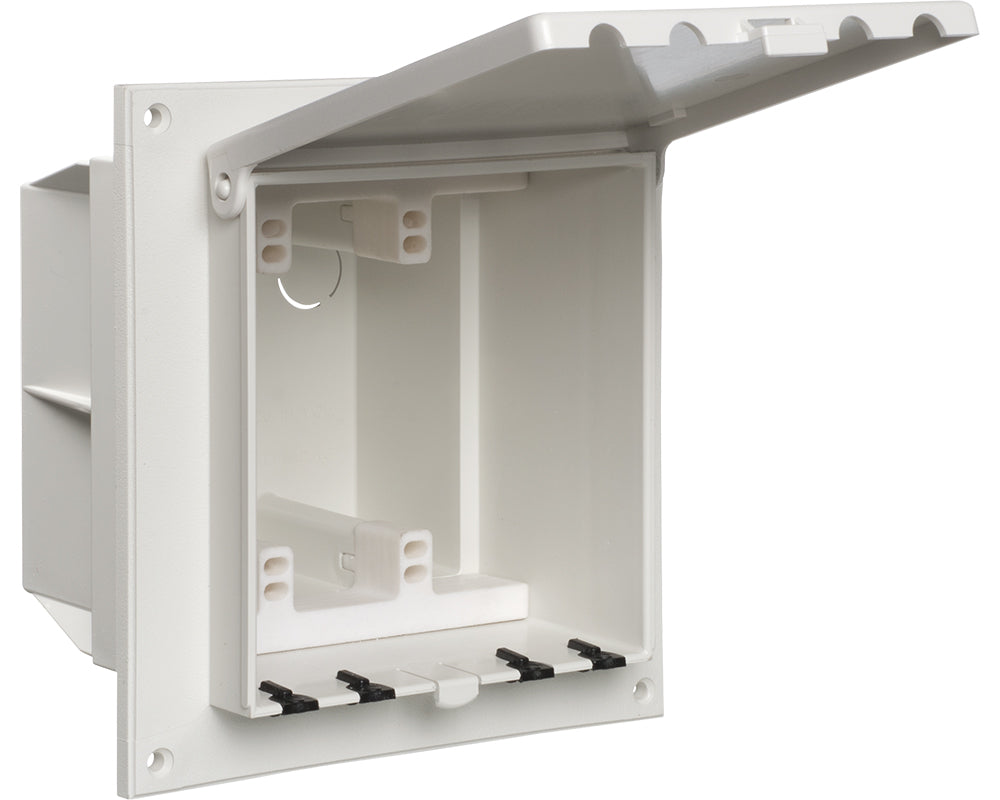 Arlington DBLVR2W White Exterior Keypad Enclosure | BuyRite Electric