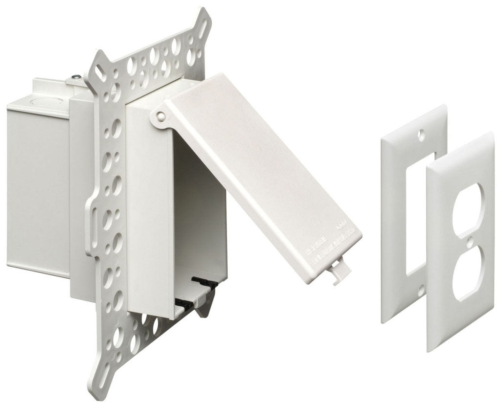 Arlington DBVMA1W Vertical Adjustable Flange IN BOX for Foam Wall ...
