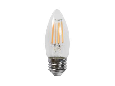 MaxLite EF5BA10D930/JA8 5W Enclosed Filament BA10 Candle Lamp, Dimmable ...