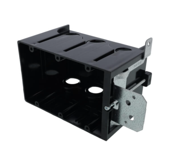 Arlington FA103 3-Gang In/Out Adjustable Screw Mount Adapter Box ...