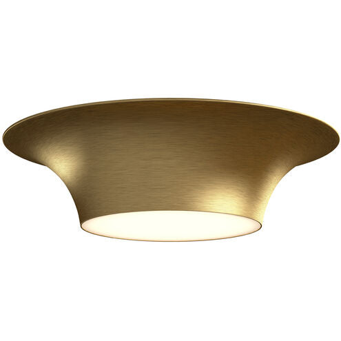 Alora Mood FM523016BG Emiko 2 Light 16 inch Brushed Gold Flush Mount ...