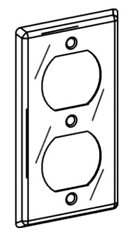 Orbit HBC-DR Duplex Receptacle Handy Box Cover | BuyRite Electric