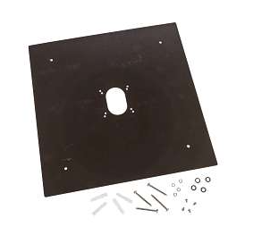 Keystone KT-CLED-BP-15 Mounting back plate for canopy fixtures, bronze ...