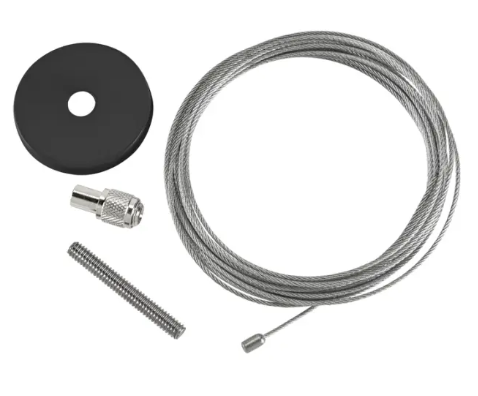 Keystone KT-LALED-2CC-3-NF-KIT-B 2" Circular Canopy Cover Non-Feed Kit ...