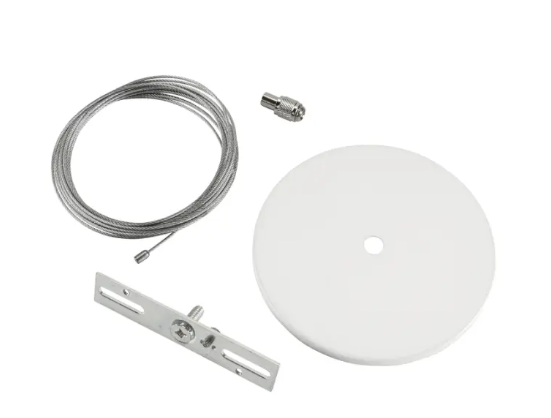 Keystone KT-LALED-5CC-1-NF-KIT 5" Circular Canopy Cover Non-Feed Kit ...
