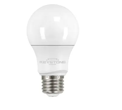 Keystone KT-LED9A19-O-827-UV LED A19 Bulb, E26 Medium Base, Non-Dimming ...