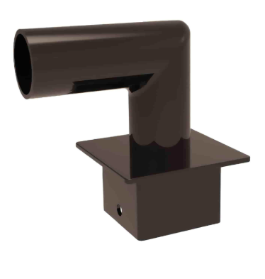 Keystone KT-PMTT-4SQ-S90 Single 90Â° Tenon 4" Square Pole Adapter ...