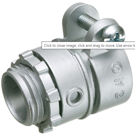 Arlington L424 1-1/4" Flexible Connector | BuyRite Electric