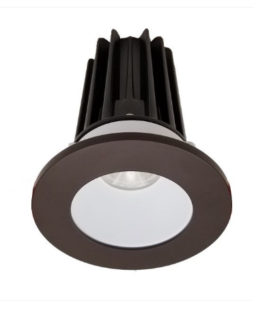 Lotus LED Lights LED-2-S15W-40K-2RRWH-2RTBZ-24 2" Led Recessed ...