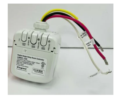 Legrand LMRC-102 Digital Dual Relay Room Controller, On/off, 120-277v ...