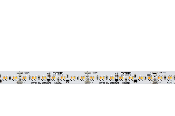 Core Lighting LSM55WD-18K/30K-16FT-24V-HR95 5.5W Indoor Auto Warm-dim ...