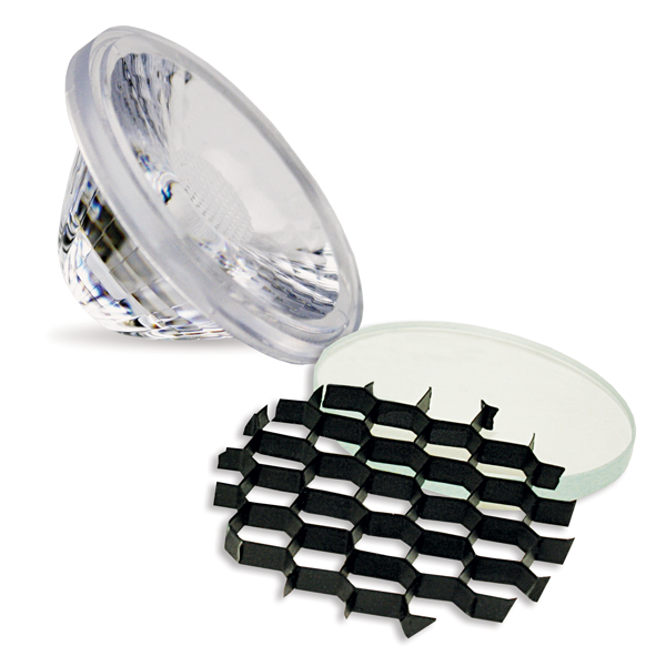 Elco Lighting L60 Oak Accessories Frosted Diffuser Lens for a Softer ...