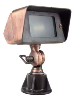 Orbit LB610-ARB-CW Led Solid Cast Brass Rectangle Spot Light with LJC ...