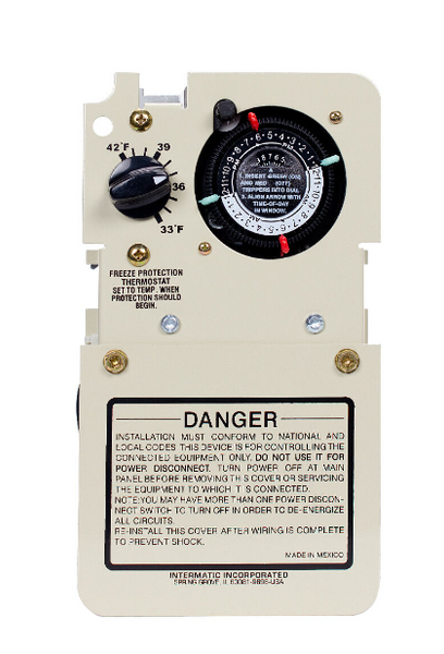 Intermatic PF1102MT Pool Timer, 240V Control Mechanism w/Freeze ...