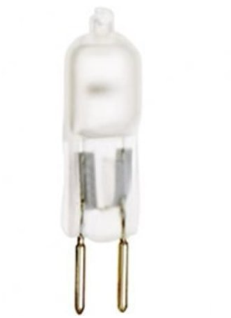 Feit Electric Q50T4/IF/25 Halogen Light Bulb, 50 Watts, 12 Volt ...