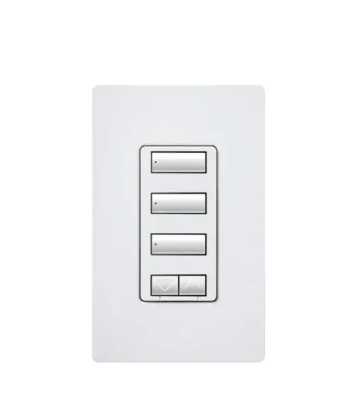 Lutron RRD-HN3BSRL-IV RadioRA 2 seeTouch Wall-Mount CL Hybrid Keypad ...