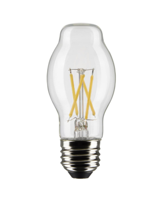 SATCO S21331 5 Watt BT15 LED; Clear; Medium base; 90 CRI; 4000K; 120 Volt Light Bulb | BuyRite ...