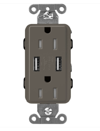 Lutron SCR-15-UBTR-TF Claro 15A Tamper Resistant Receptacle | BuyRite ...